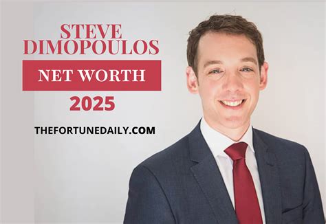 Steve Dimopoulos Net Worth 2025 You Wont Believe It The Fortune Daily