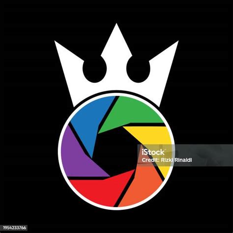 로얄 킹 왕관 여왕 셔터 렌즈 조리개 카메라 사진 일러스트 레이 션 디자인 벡터 겉창에 대한 스톡 벡터 아트 및 기타 이미지 Istock