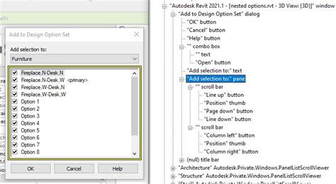 Revit Can I Access This Control With Ui Automation Stack Overflow