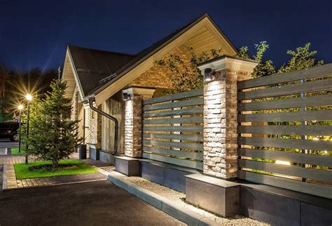 Красивый дом с забором (46 фото) - красивые картинки и HD фото