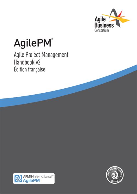 Agile Project Management Agilepm® Handbook V2 Édition Française Fre