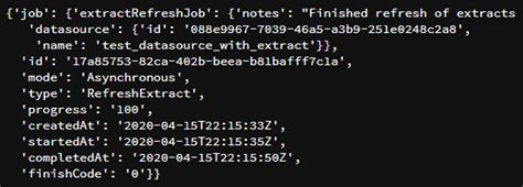 Triggering Extract Refreshes For Tableau Server Workbooks And Data Sources Using The Rest Api