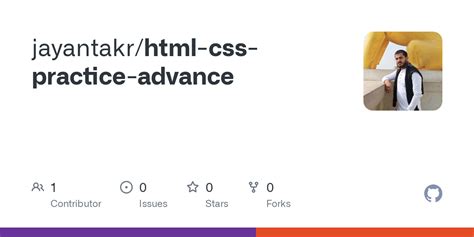 Github Jayantakrhtml Css Practice Advance
