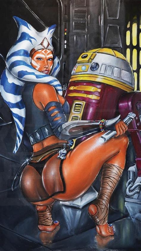 Rule 34 1girls 3d Ahsoka Tano Alien Alien Girl Ass Ass Focus Astromech Droid Athletic Female