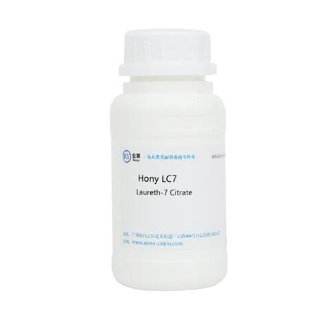 Cosmetic Ingredient Emollient Laureth-7 Citrate, Hony LC7(CAS 161756-30-5)