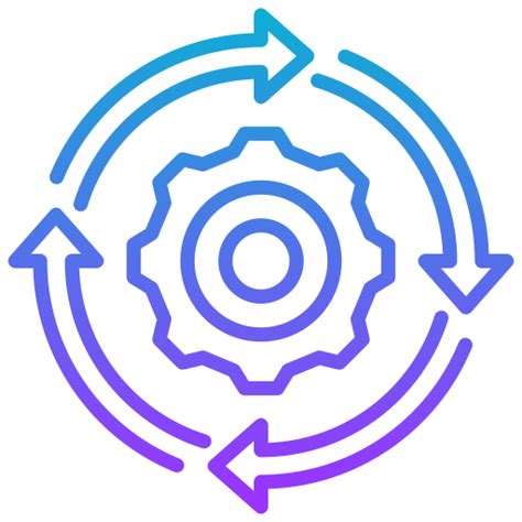 Implementation Generic Gradient Outline Icon Implementation Generic Gradient Outline Icon