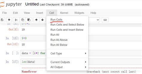机器学习基础（一）熟悉jupyter Notebookjupyter的执行顺序 Csdn博客