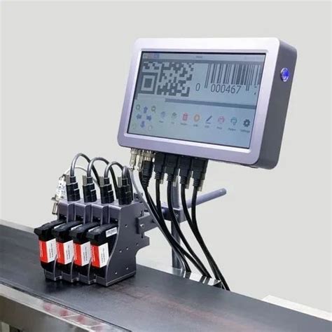 Gs10 High Speed 4 Sticked Heads Online Tij Printer For Large Logo Photo Character Coding At Rs