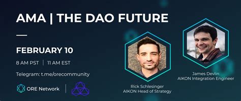 Ore Network On Linkedin Ama The Dao Future