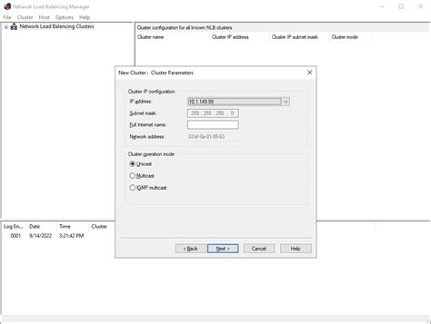 configuring network load balancing nlb for a windows server cluster