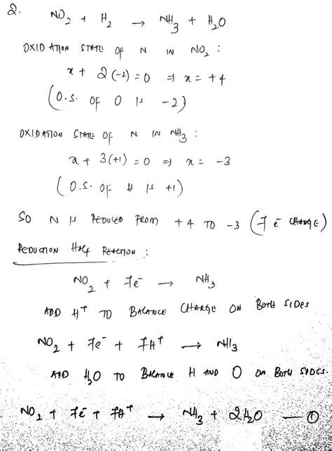 Solved Balancing Redox Reactions In Acidic Solution Learning Course Hero