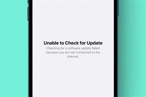 Solved Iphone Unable To Check For Update