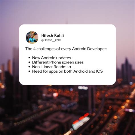 Hitesh Kohli Thecommute On Linkedin Android Androiddevelopment Androiddeveloper