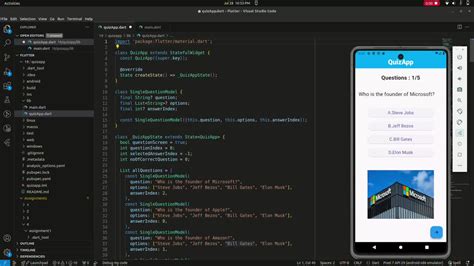 prerana gholve on linkedin flutter dart mobiledevelopment quizapp