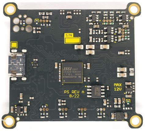 Custom Audio Dsp Pcb Matte Black Soldermask Yellow Silkscreen Is