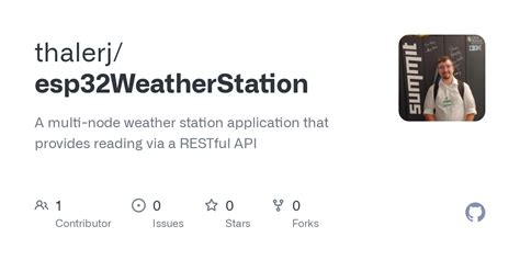 GitHub Thalerj Esp WeatherStation A Multi Node Weather Station Application That Provides