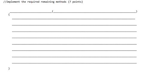 solved consider the following class public abstract class