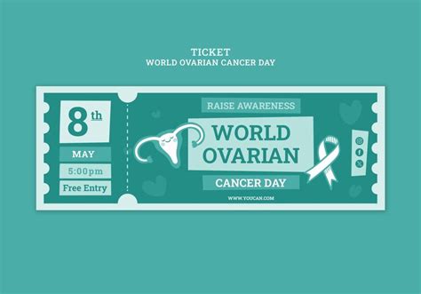 Free Psd World Ovarian Cancer Day Template