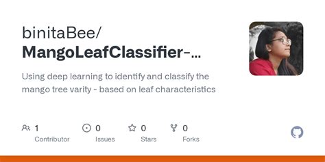 Github Binitabeemangoleafclassifier Cnn Using Deep Learning To Identify And Classify The