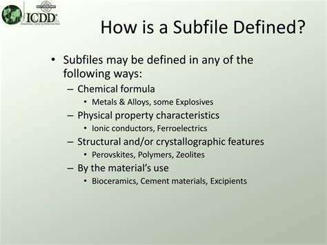 ppt the subfile search powerpoint presentation free download id