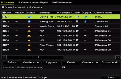 HIKVISON NVR Adding And Connecting The IP Cameras