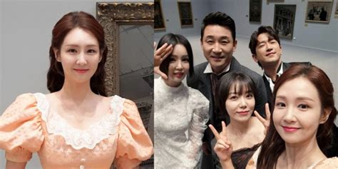 오정연 남규리 이민우와 연극레 미제라블 우아함 가득한 로맨틱 드레스룩 뷰티는 내운명