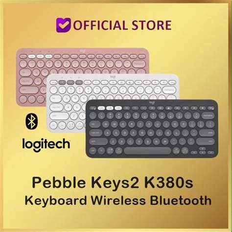 Promo Logitech Pebble Keys2 K380s Keyboard Wireless Bluetooth Multiperangkat Cicil 0 3x