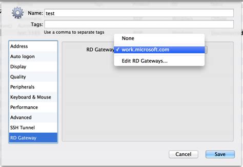 Ios How To Setup Up Remote Desktop Gateway Jump Desktop Support