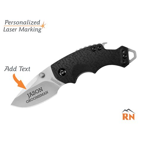 Engraved Kershaw Shuffle DIY (8720)