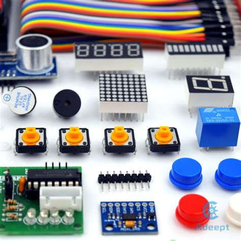Adeept Ultimate Starter Kit For Arduino Uno R3 Lcd1602 Servo Motor
