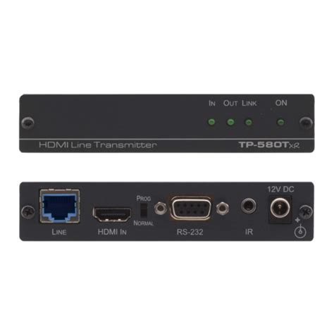 KRAMER TP 580TXR USER MANUAL Pdf Download ManualsLib