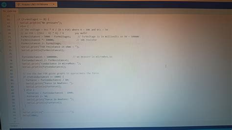 Arduino Giving Constant Value For The Fsr Rarduinoprojects