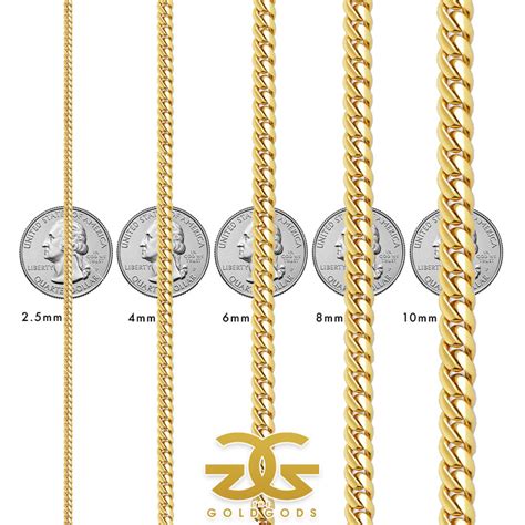Solid Gold Cuban Link Chain 10k 14k The Gold Gods