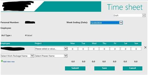 a simple time sheet solution part 3 the nintex form community