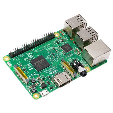 raspberry pi 3 model b board with onboard wifi and bluetooth