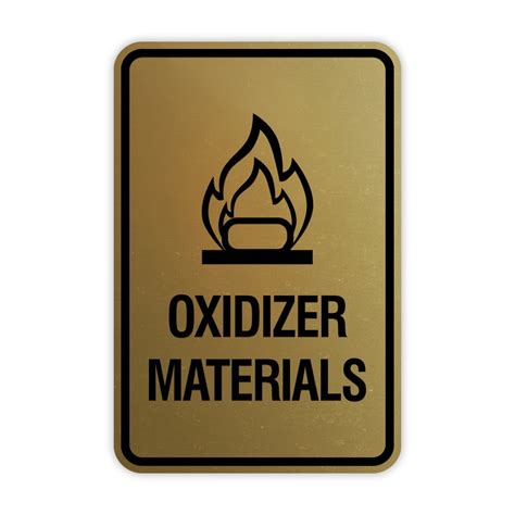 Signs Bylita Portrait Round Oxidizer Materials Sign Brushed Gold