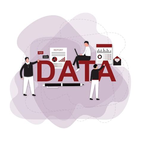 Premium Vector Data Concept