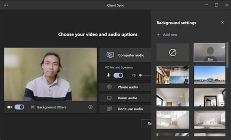 How To Blur Background In Teams In