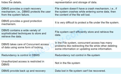 difference between dbms and traditional file system otosection