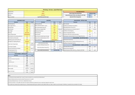 PSV Sizing API Based PDF Physics Science