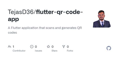 GitHub TejasD Flutter Qr Code App A Flutter Application That Scans And Generates QR Codes