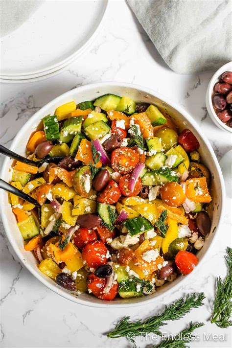 Warm Greek Salad Recipe At Debra Helton Blog