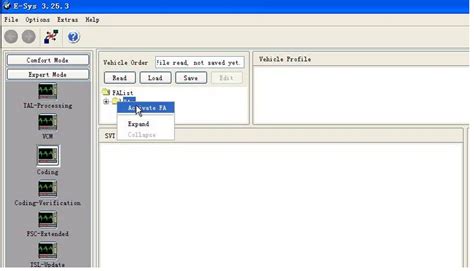 how to coding with bmw esys
