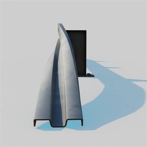 Guard Rail 3d Model Guard Rail 3d Model