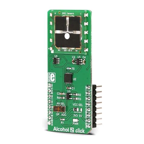 Mikroe Alcohol 2 Click Board™ Mikroe 3097 Debug Store