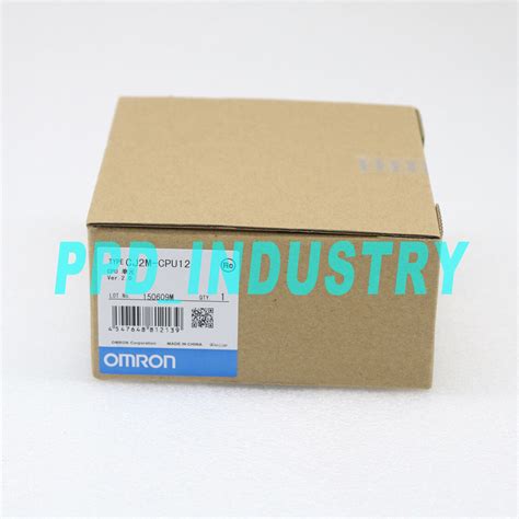 1pc New Omron In Box Cj2m Cpu12 Plc Cj2mcpu12 1 Year Warranty 4547648812092 Ebay