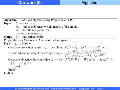 Ppt Adaptive Graph Construction And Dimensionality Reduction Powerpoint Presentation Id 258523