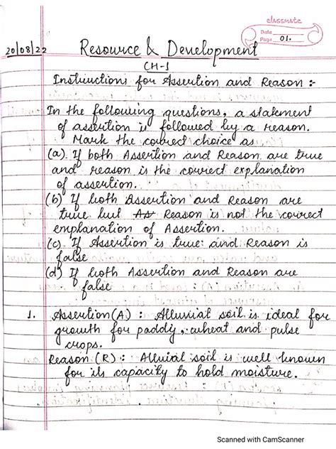 Assertion Reason Based Questions Pdf