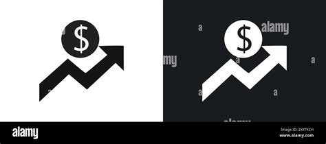 Forex Stock Market Icon Linear Vector Graphics Sign Or Symbol Set For Web App Ui Stock Vector