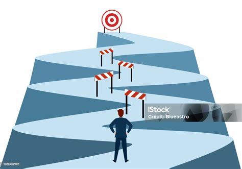 목표에 도달하기 위해 도전과 장애물을 극복하는 사업가 예상 외에 대한 스톡 벡터 아트 및 기타 이미지 예상 외 기술 경영자 Istock